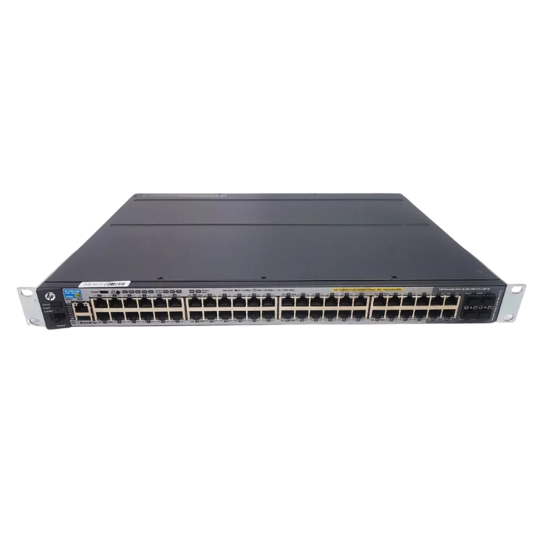 HPE J9574-61101 3800-48G-PoE+ 4SFP+ PoE+ Layer3 Refurbished