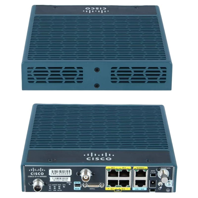 Cisco C819G-4G-NA-K9 4 Port Integrated Services Router New