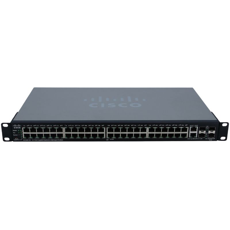 52 Ports Managed Switch Gigabit Ethernet Twisted Pair New