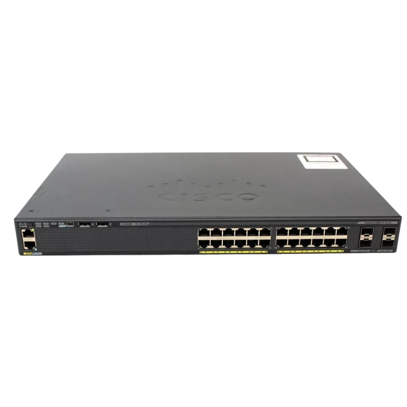 Cisco WS-C2960X-24TS-LL 24 Ports Ethernet Switch Refurbished