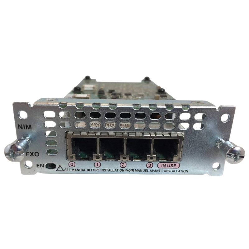Cisco 4 Ports Integrated Services Router NIM-4FXO. New