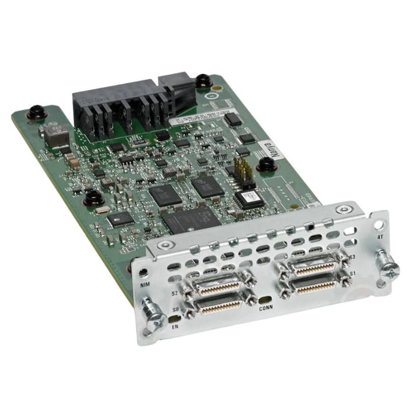Cisco NIM-4T 4 Ports Interface Module. Excellent Refurbished