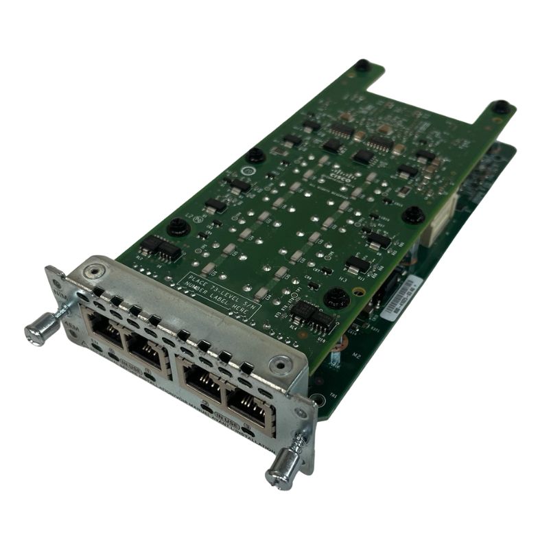 Cisco 4-Ports Voice Interface Card NIM-4E/M Data New