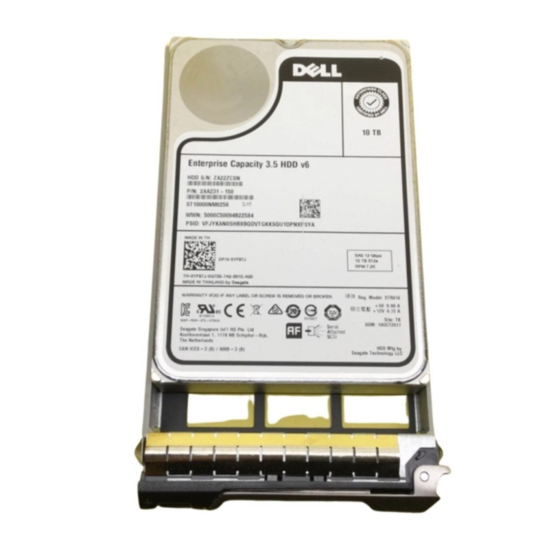 Dell 400-ARKG Compellent 10TB 7200RPM SAS-12GBPS 4kn Refurbished