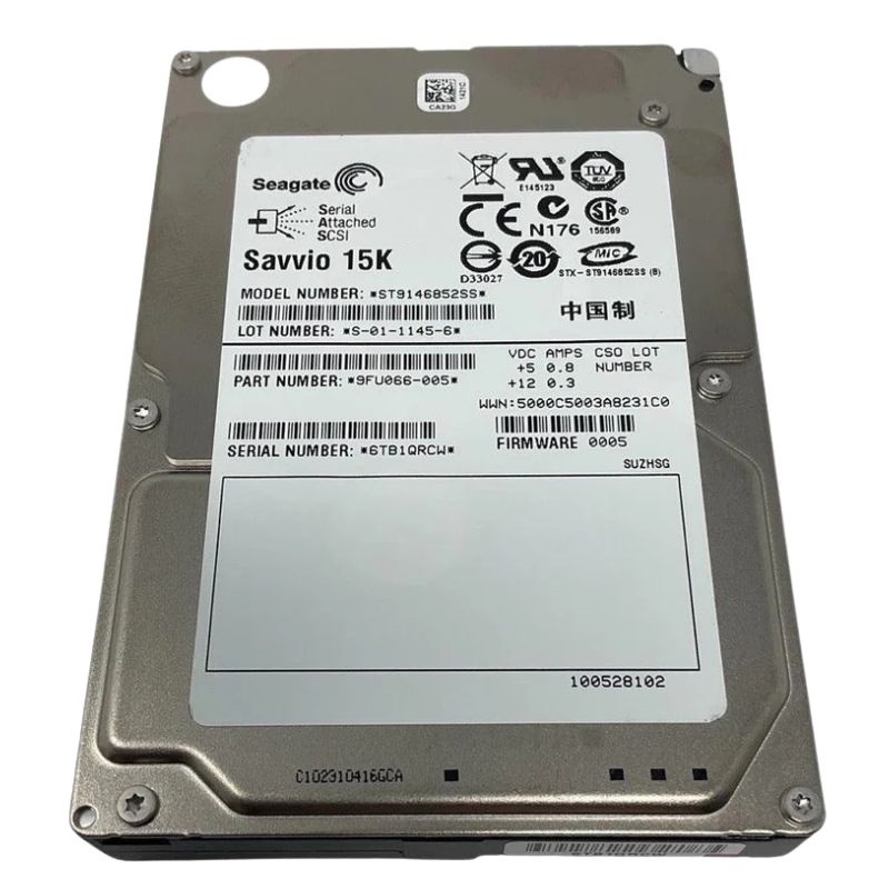 Savvio 146GB 15K RPM SAS 6GBPS Hard Disk Drive 64MB Refurbished