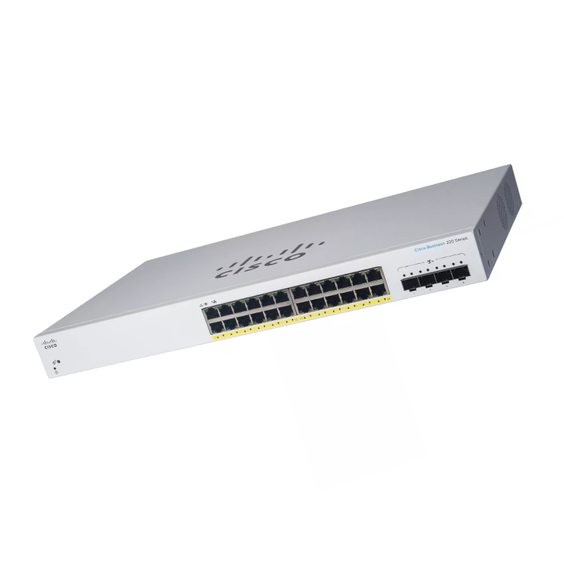 Cisco CBS220-24P-4G 24 Ports Smart Switch Gigabit Refurbished