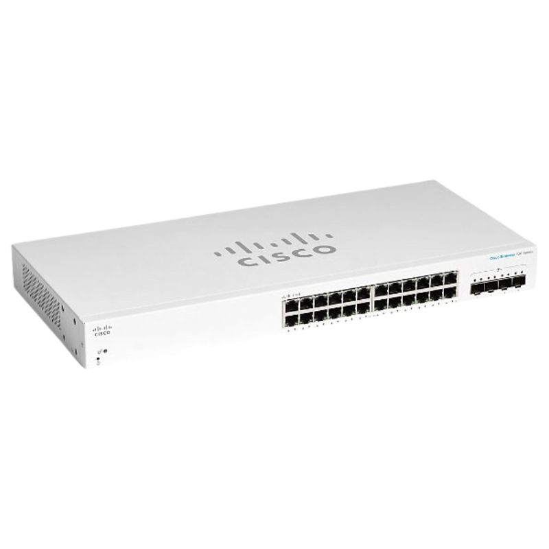 Cisco CBS220-24T-4X 24-Port Managed Network Switch Refurbished